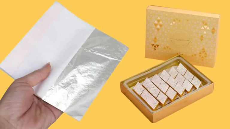 The Rise, Reign & Retreat of Silver Vark in Indian Sweets