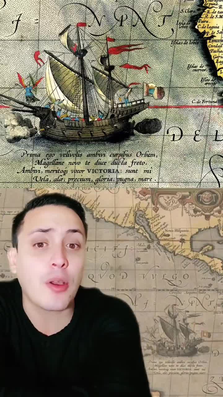 Magallanes y la primera vuelta al mundo #greenscreen #historia