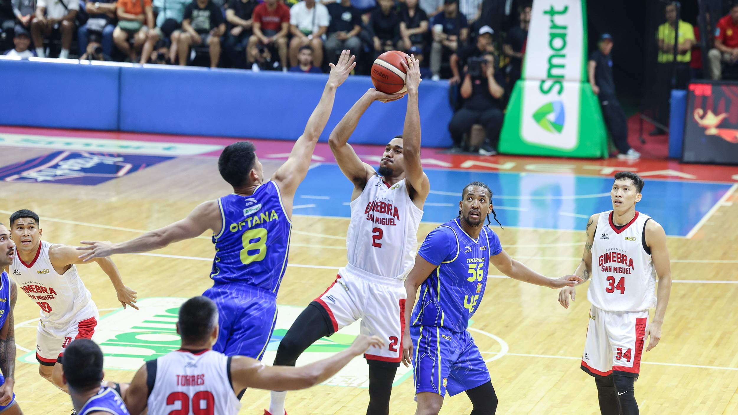 PBA: Huge first quarter fuels Ginebra's rout of TNT