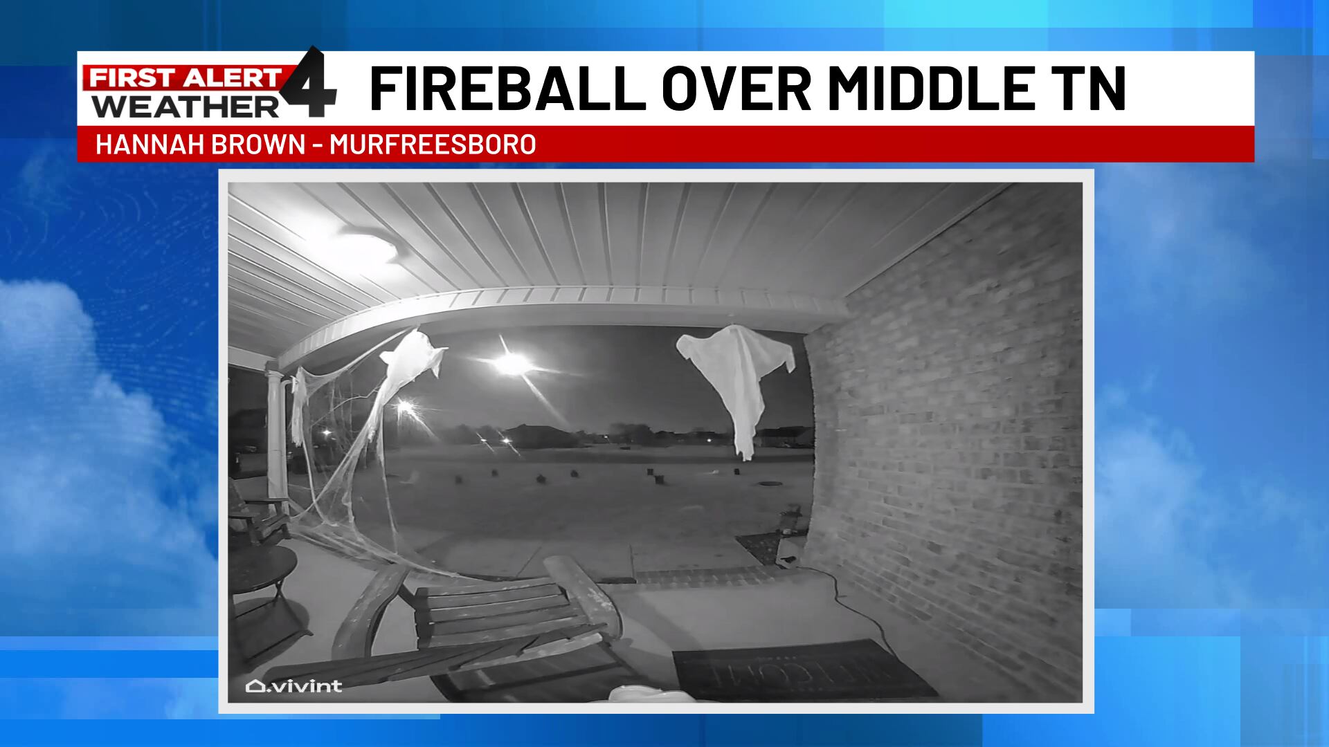 ‘Fireball’ spotted across the night sky