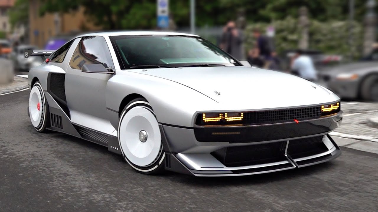 Hyundai N Vision 74 Concept Driving on the Road