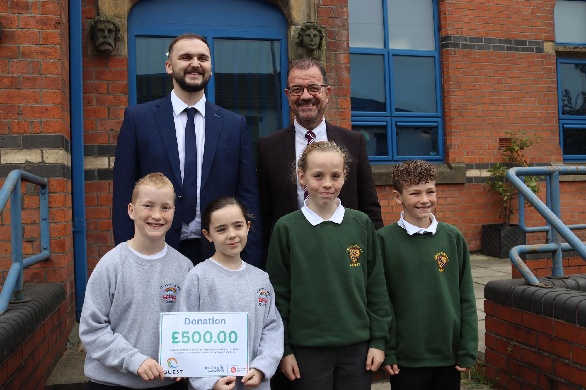 Teaching Personnel staff complete Three Peaks Challenge to raise funds ...