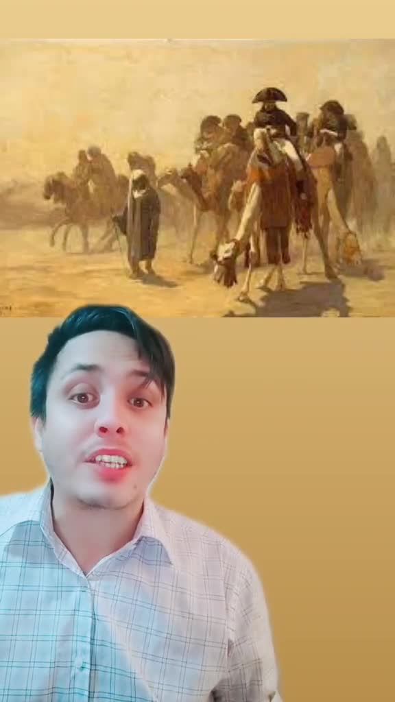 Napoleón en la Gran Pirámide. #historia #nescritor #nestorluisgonzale...