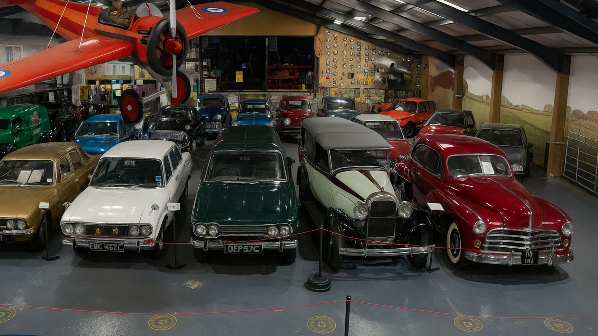 160 Classic Cars Hidden Inside a Giant Garage