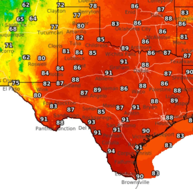 After brief dip in heat, Laredo forecast has warm, dry and sunny weather