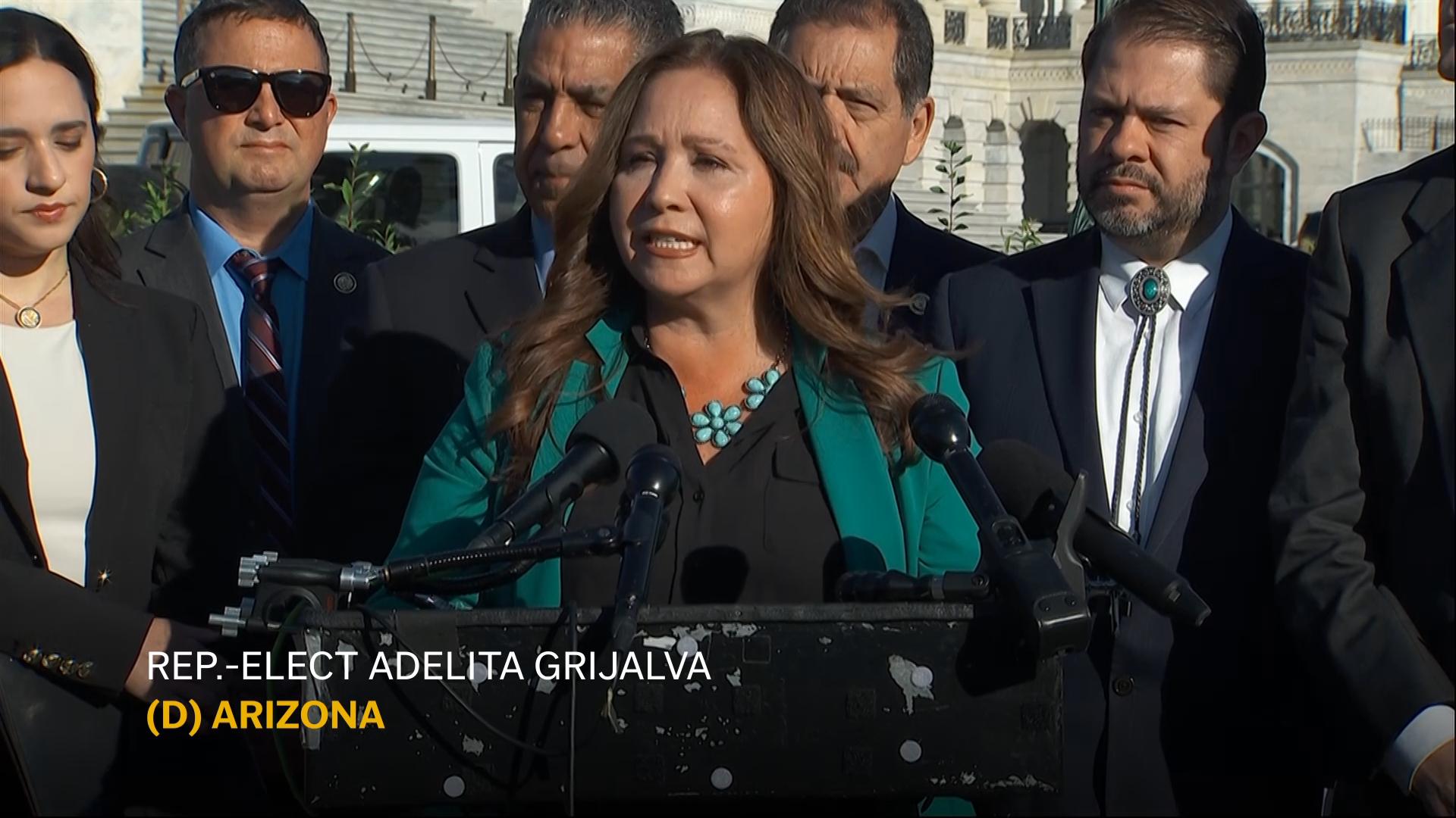 Newly elected Democratic Congressional member calls on Speaker Johnson ...