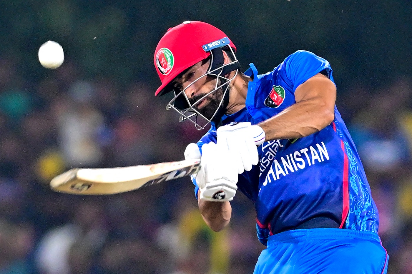 Ibrahim Zadran fined, handed demerit point for breaching code of conduct