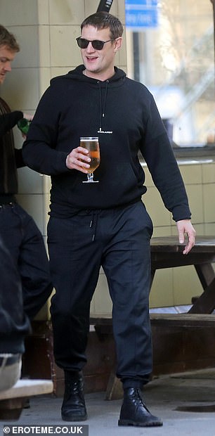 Matt Smith smokes a suspicious cigarette as he gets close to Liam ...