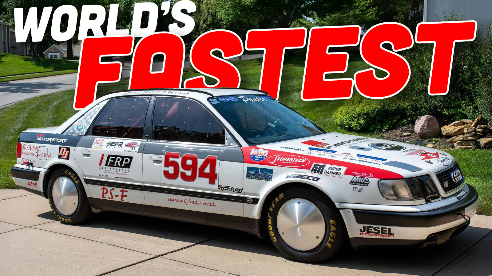 How This ’90s Audi Became The World’s Fastest Sedan