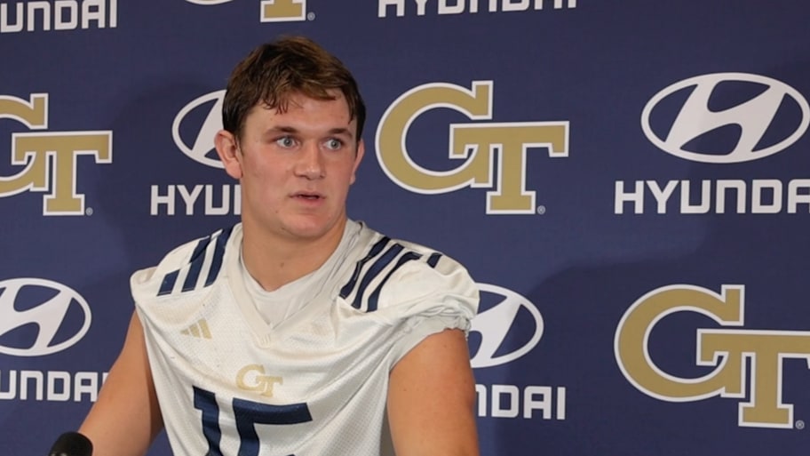 Everything From Georgia Tech's Luke Harpring Ahead Of Matchup Against Duke