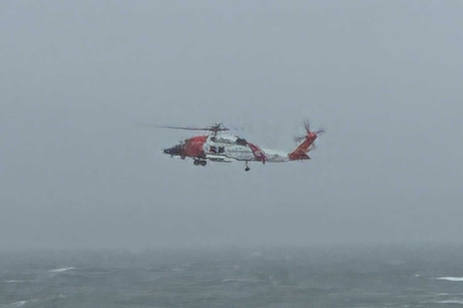 Man Rescued in Dramatic Footage After Falling Overboard from Ferry ...