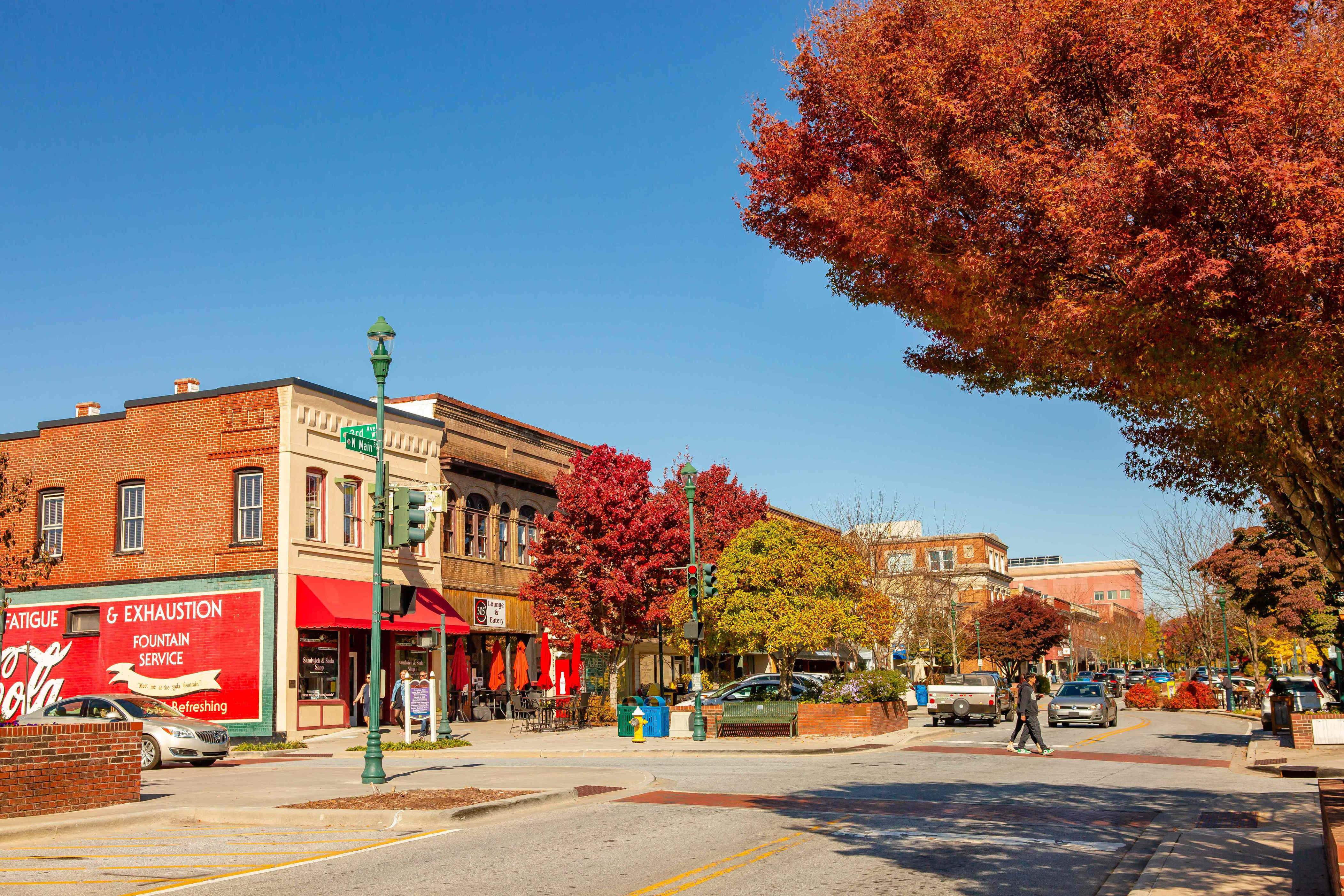 This Quaint North Carolina Town Has Mountain Views, A Charming Downtown ...