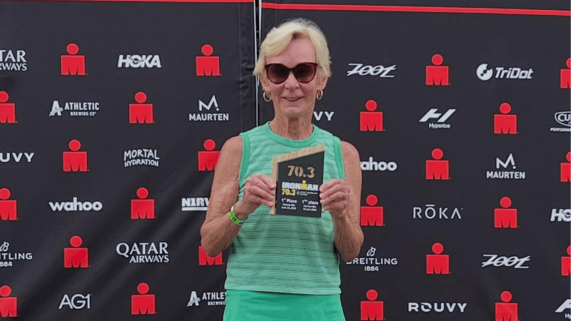 80 and Unstoppable: How Natalie Grabow Broke the IRONMAN Record and ...