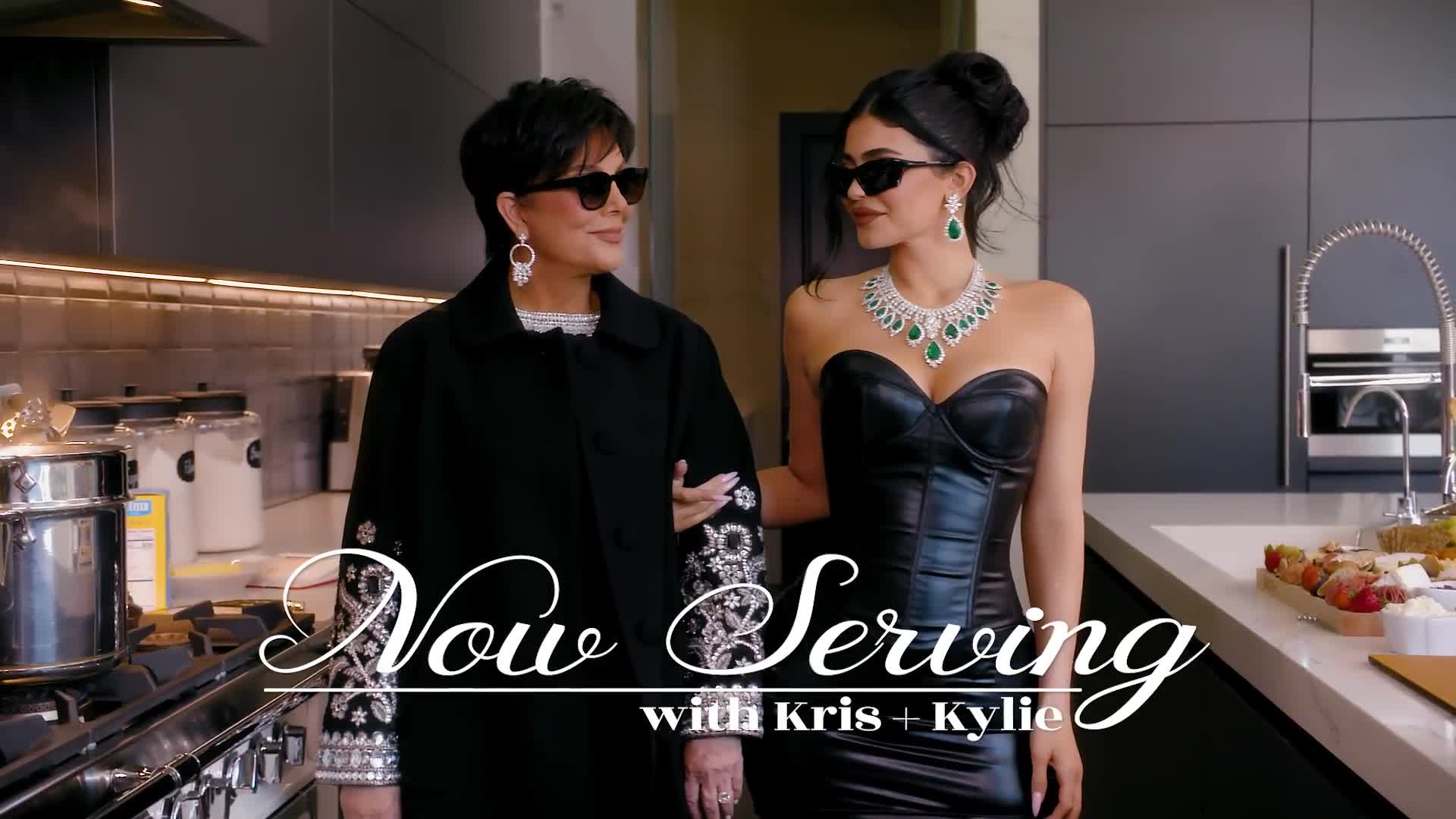 Step Into the Kitchen With Kris and Kylie Jenner