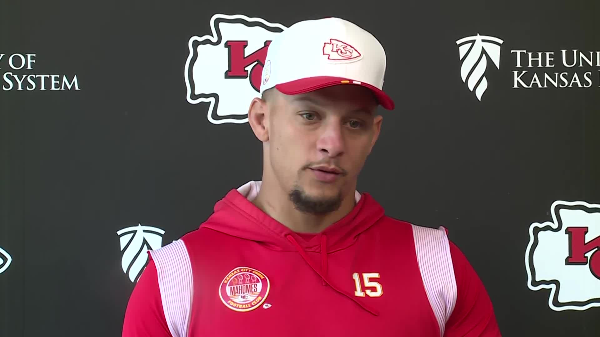 Chiefs QB Patrick Mahomes says the team is ready for the Raiders