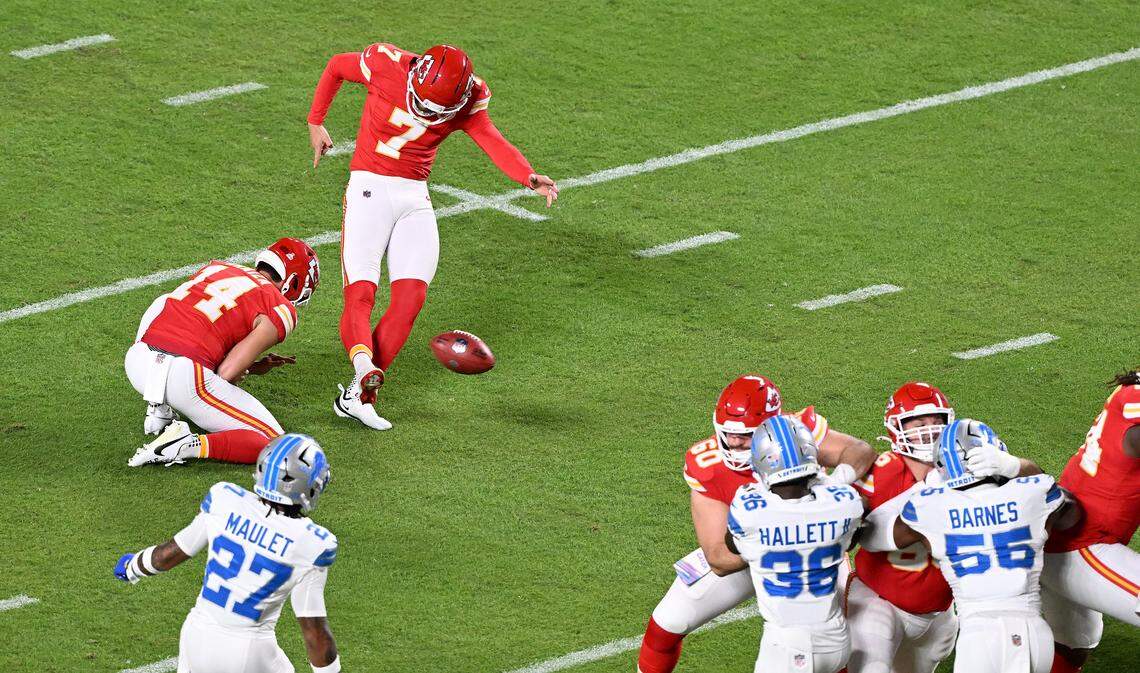 Longtime NFL pundit: Harrison Butker is ‘definitely a worry for the Chiefs'