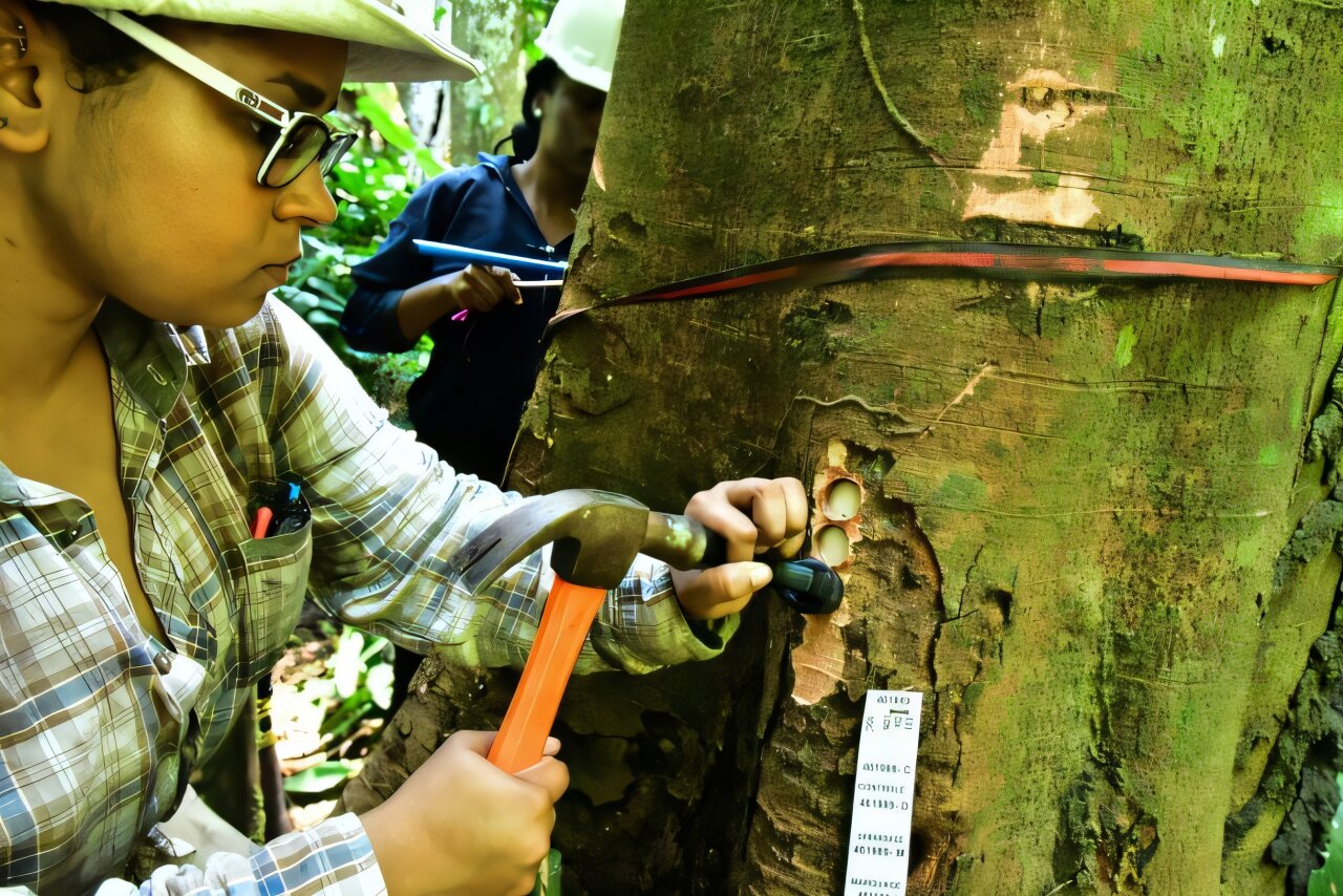 Combining chemical and genetic wood analysis improves detection of ...