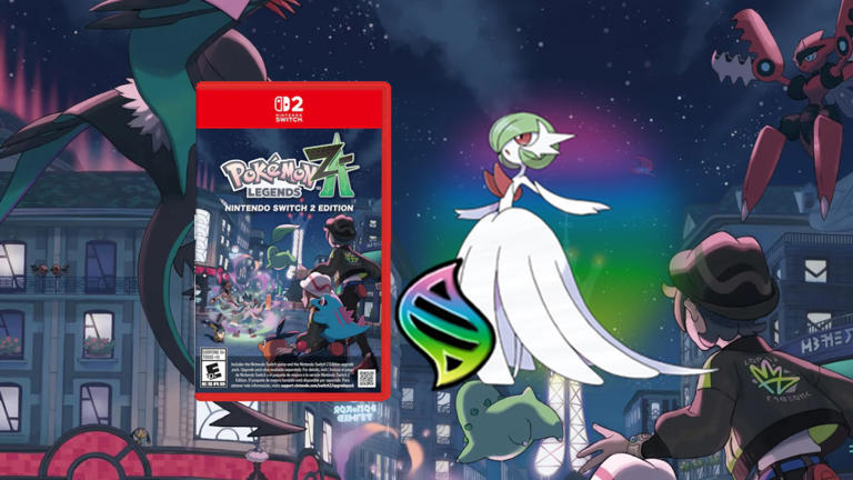 Pokemon Legends Z-A Ralts With Gardevoirite Stone Mystery Gift For ...