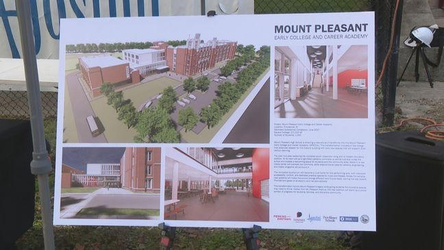 Officials break ground on new Mount Pleasant High School in Providence