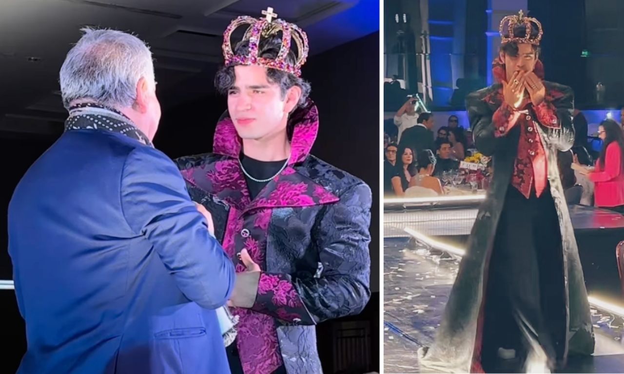 Aarón Mercury debuta como modelo en desfile de Mitzy: “Tú eres el gran ganador” | Video