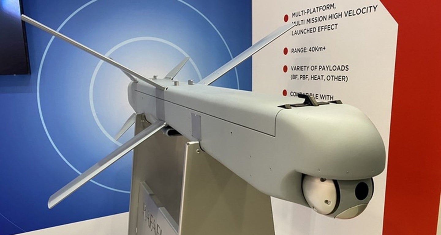 AUSA 2025: Rafael unveil L-Spike 4X loitering missile