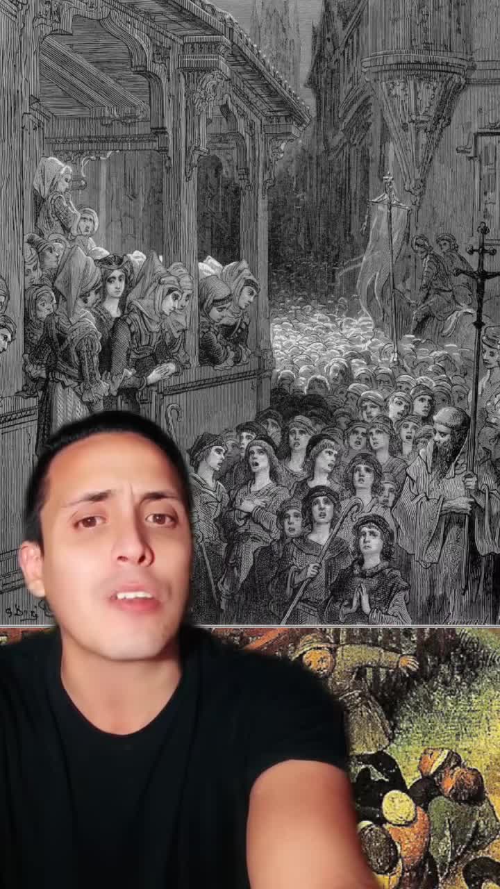 La cruzada de los niños. #historia #nescritor #greenscreen