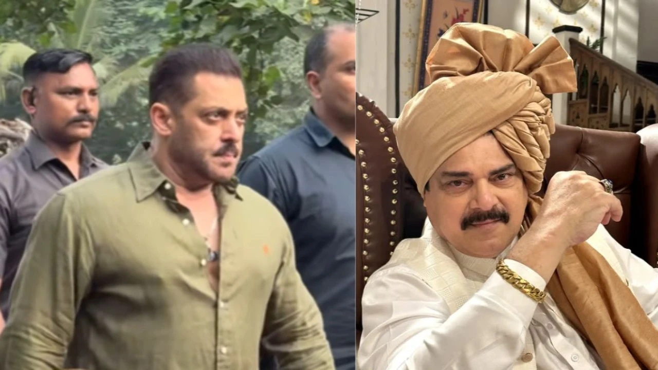 Salman Khan arrives to pay last respects to Pankaj Dheer, comforts his ...