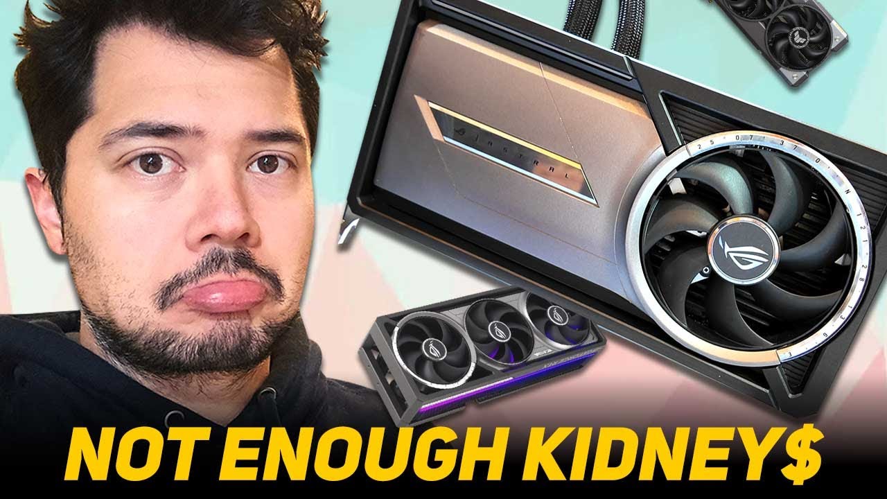 Asus just called us poor in 5 different GPUs | ASUS @ CES 2025