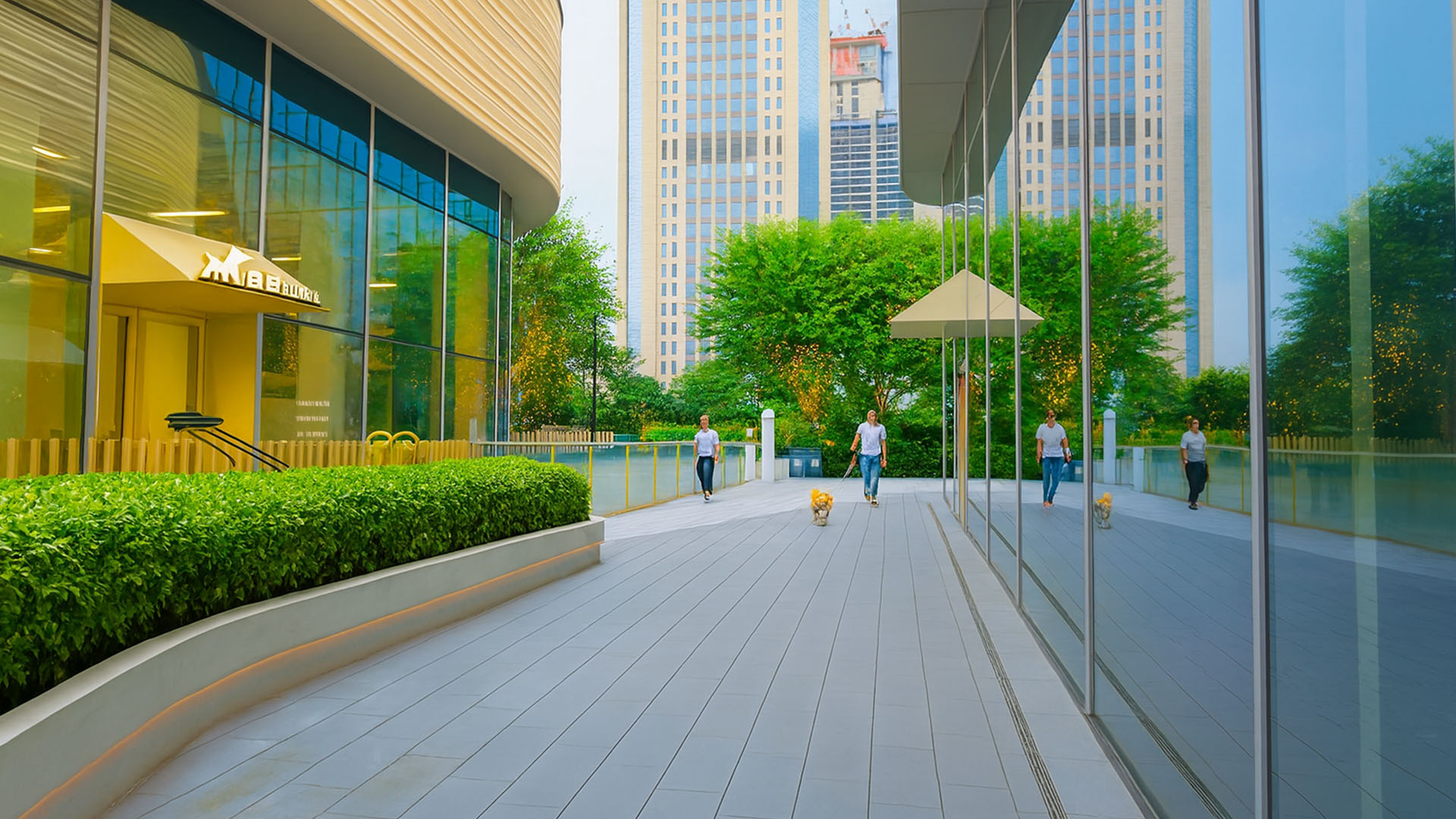 Forest Mall Walk with Sky Garden – China 4K