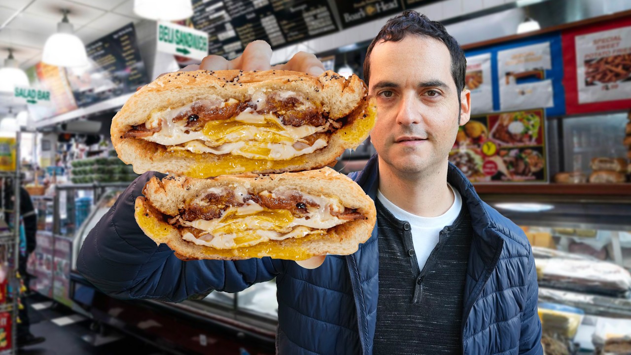I tried NYC’s best bodega breakfast sandwich 🥓
