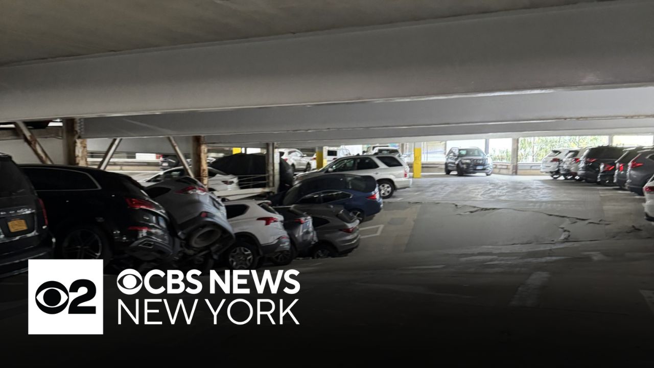 Parking garage partially collapses in White Plains, N.Y.