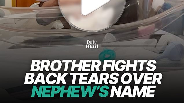 Brother fights back tears after hearing nephew's name