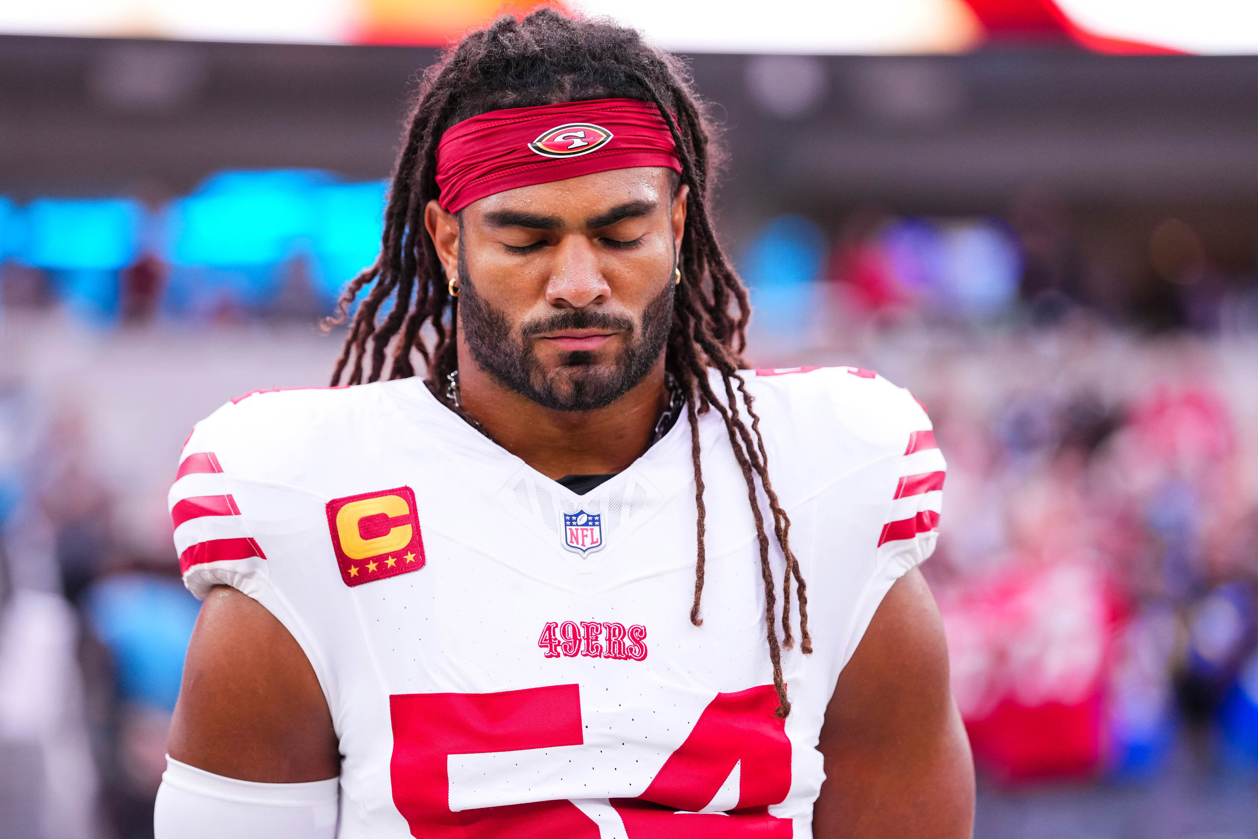 49ers receive encouraging update on Fred Warner