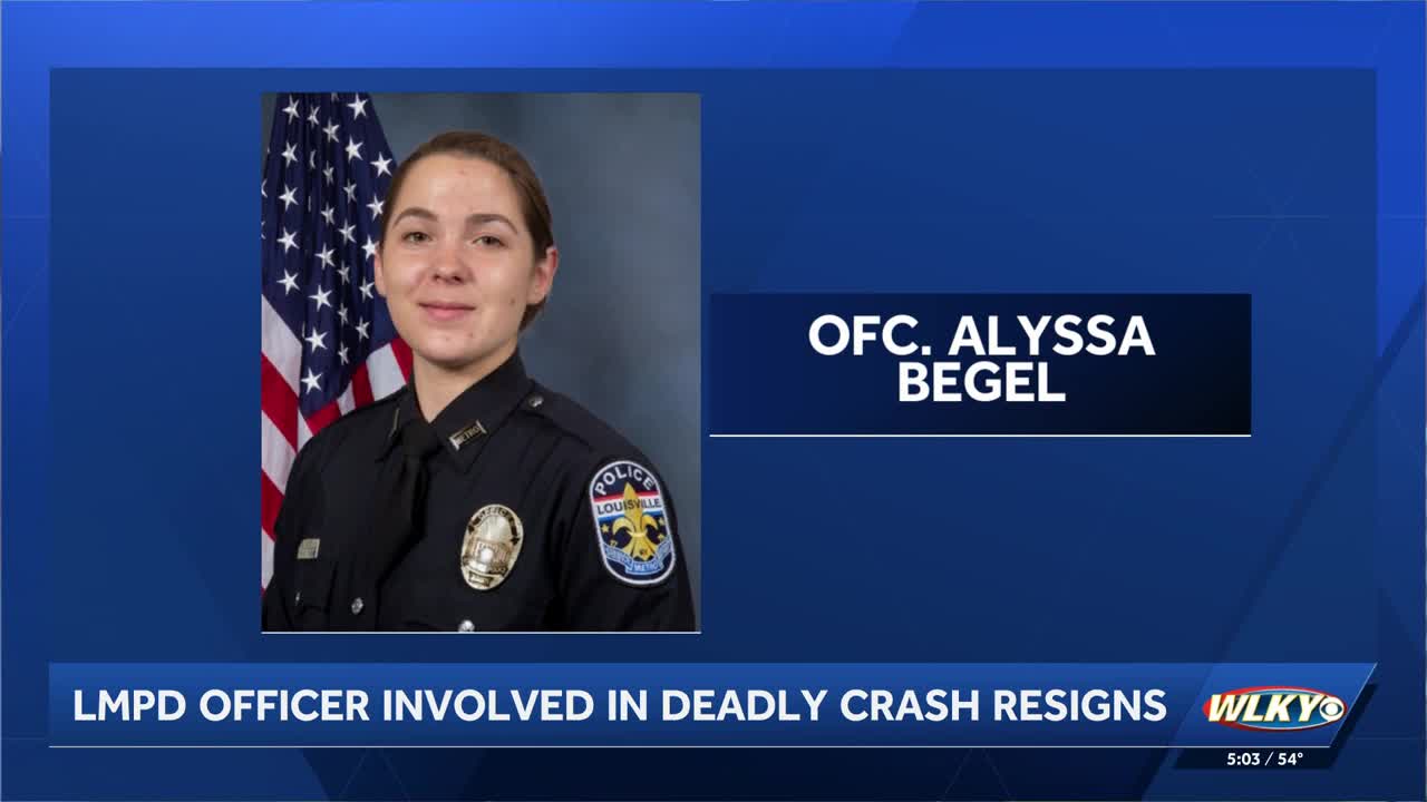 LMPD officer who was speeding without lights, sirens before fatal crash ...