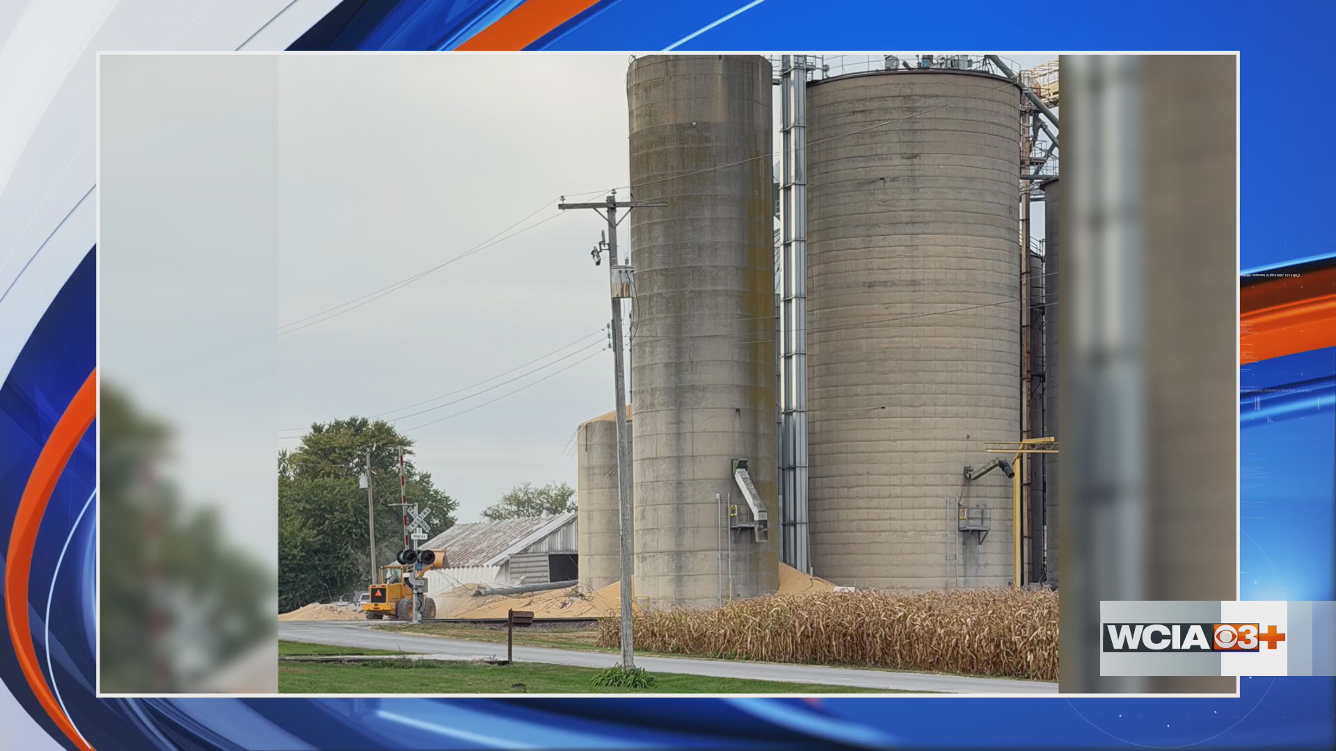 Grain bin collapse causes outage in Martinton; public asked to avoid area