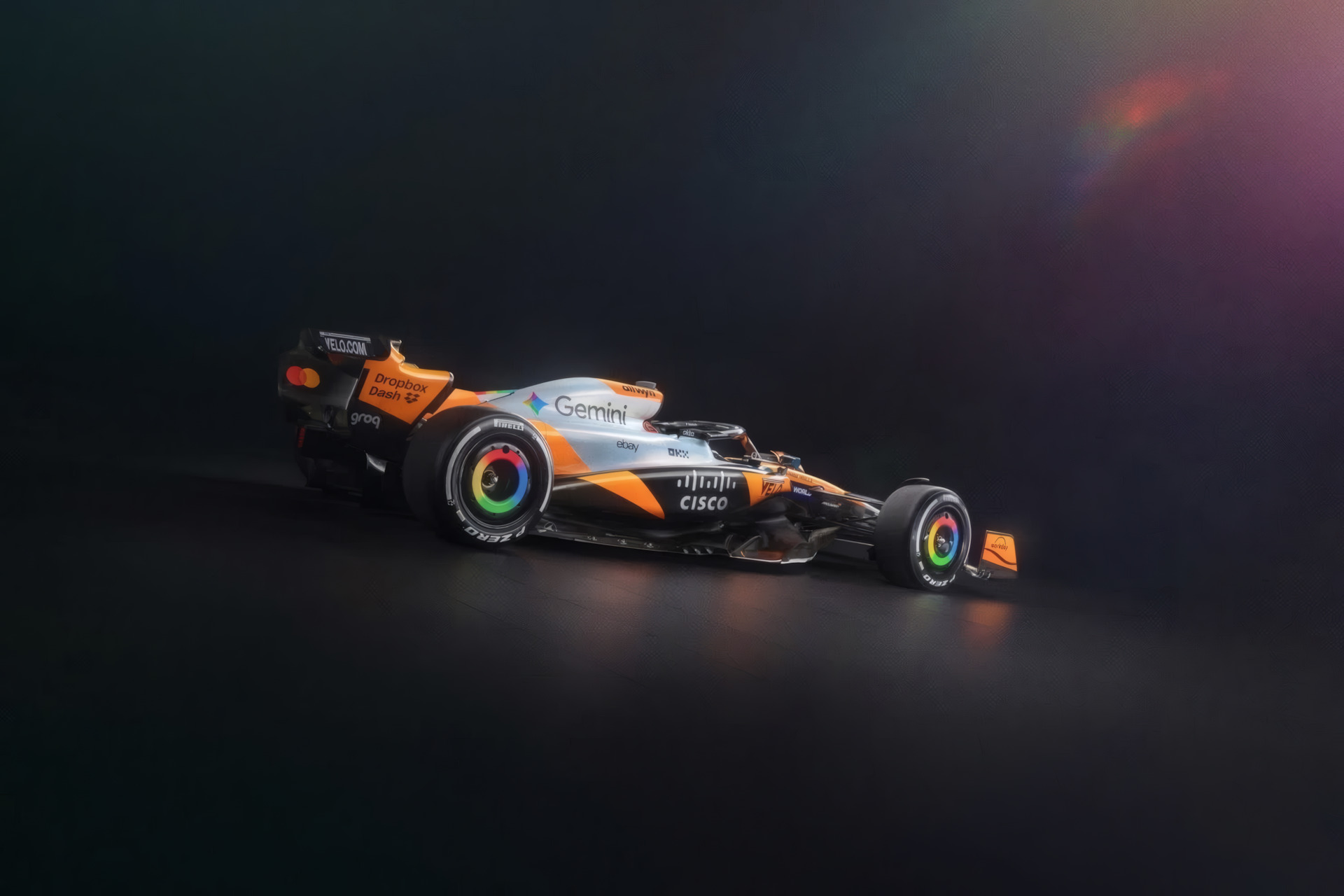 F1: Η McLaren με «Gemini» χρωματισμό στα GP ΗΠΑ και Μεξικού