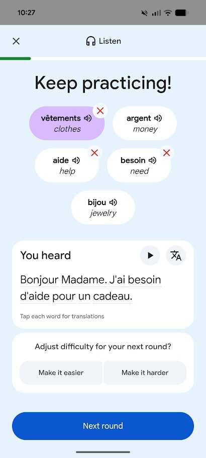 I didn’t expect Google Translate’s new Practice mode to feel this human