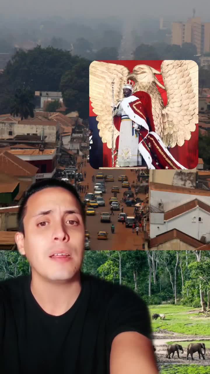 El emperador caníbal: Jean-Bédel Bokassa #greenscreen #historia #nesc