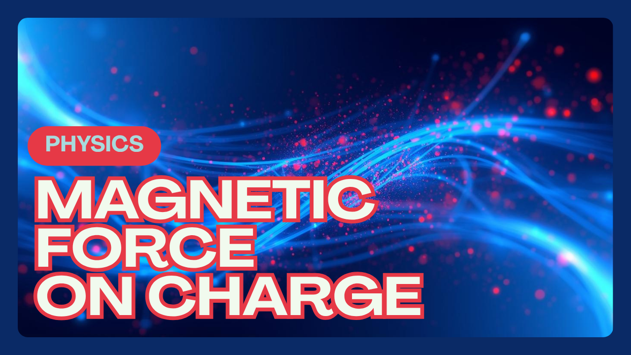 Python Physics Lesson 33: Magnetic Force on a Moving Charge