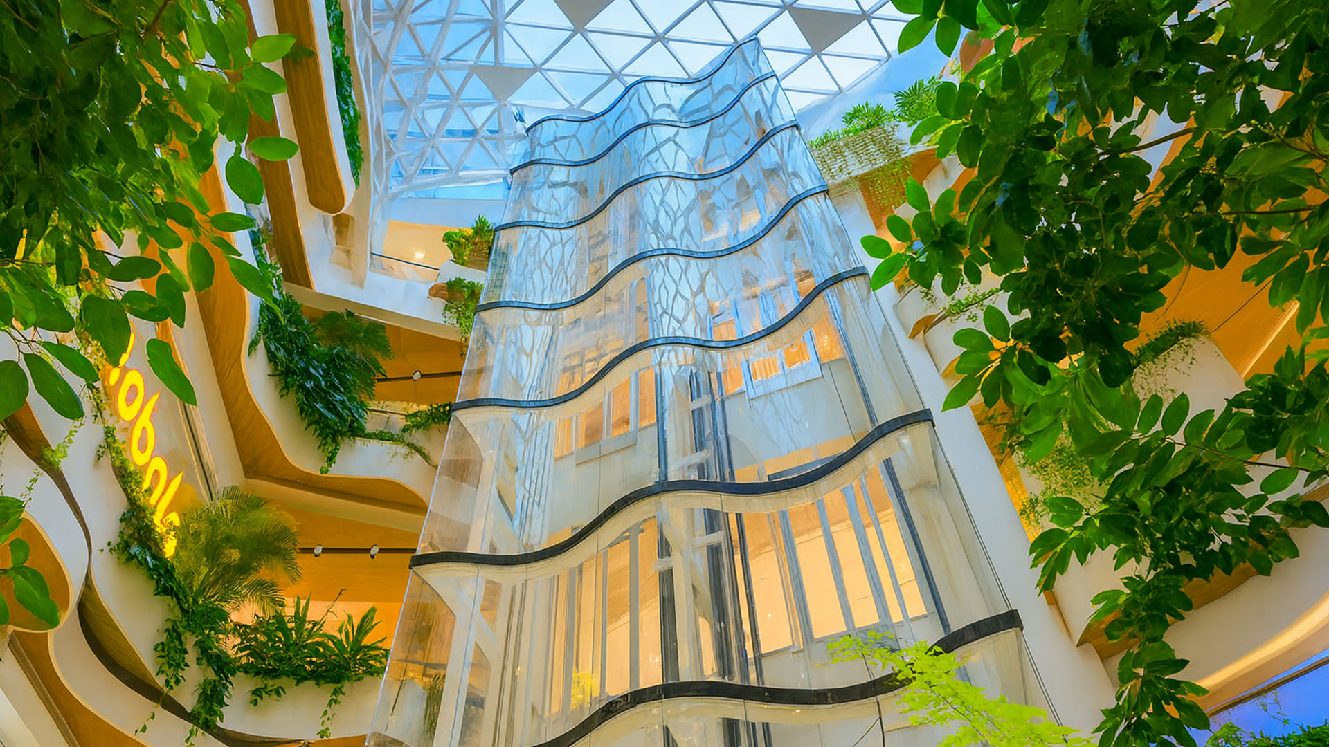 Forest Concept Mall in Xi’an – China 4K