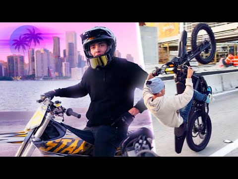 GTA 6 recreated in real life on bikes