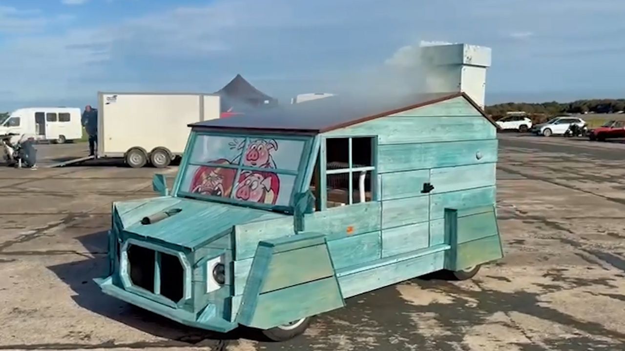 I built the world fastest shed with a 4.5 litre V8 engine - reaching ...