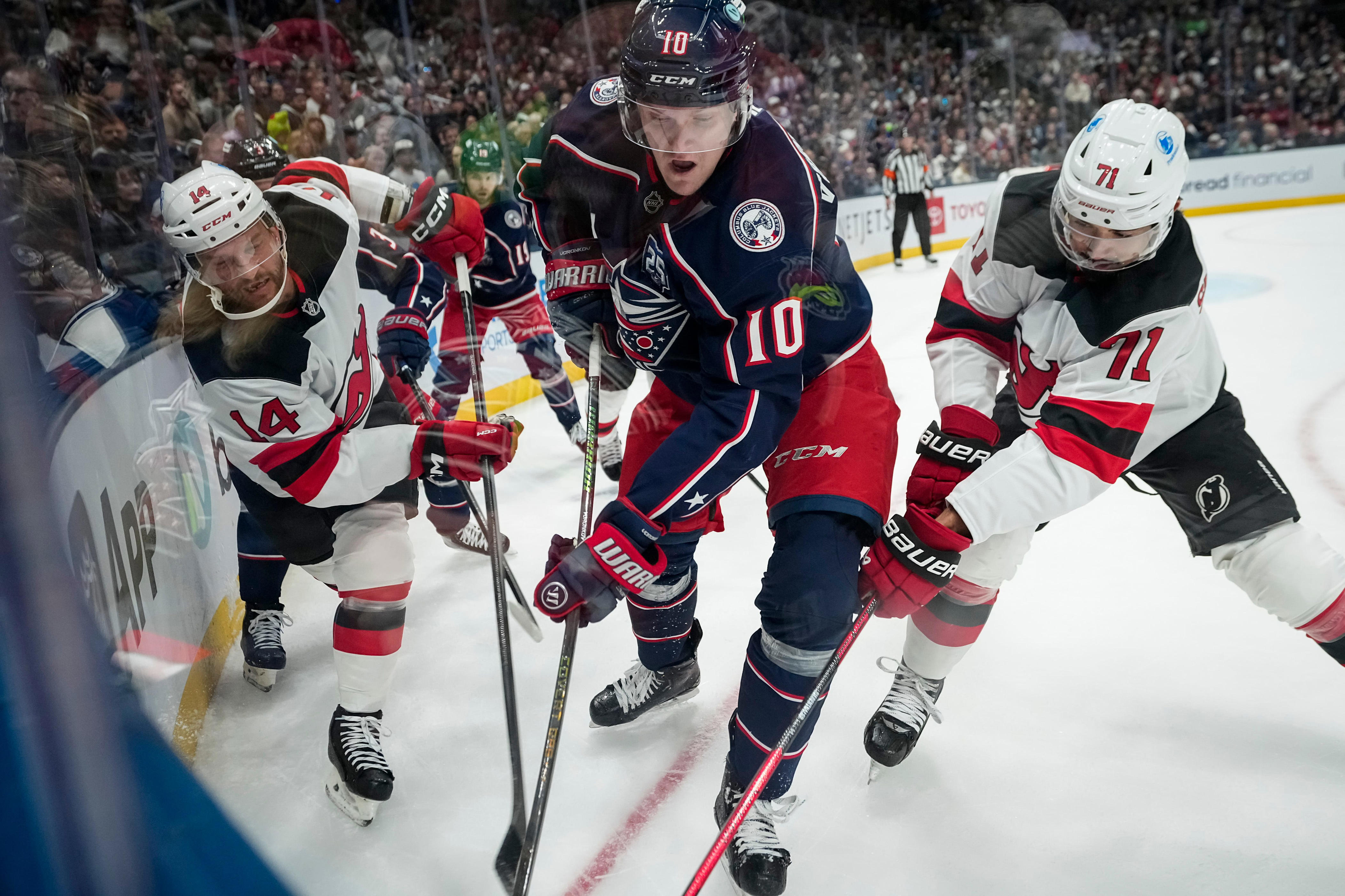 New Jersey Devils use Ohio State marching band's 'Script Ohio' to troll ...