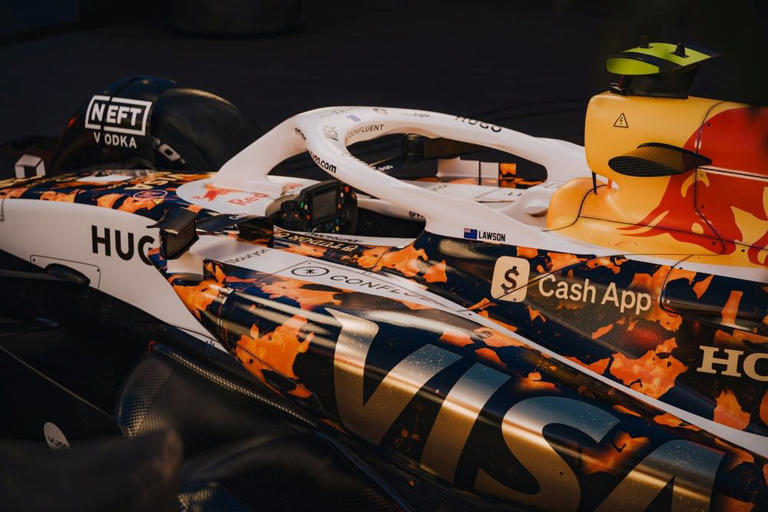 Racing Bulls shows off tortoise livery for F1 US GP