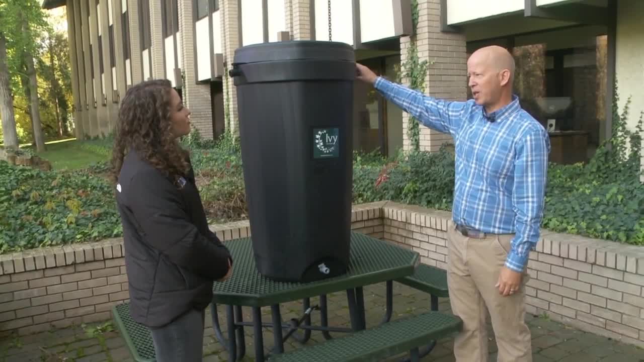 Officials promote rain barrel program following record rainfall to ...