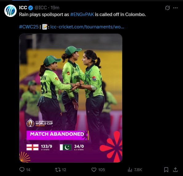 England survive almighty Pakistan scare after rain washes off Colombo clash