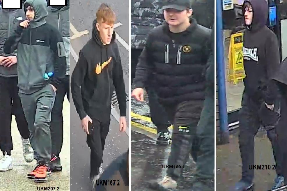 Ballymena: police release images of four people they would like to ...