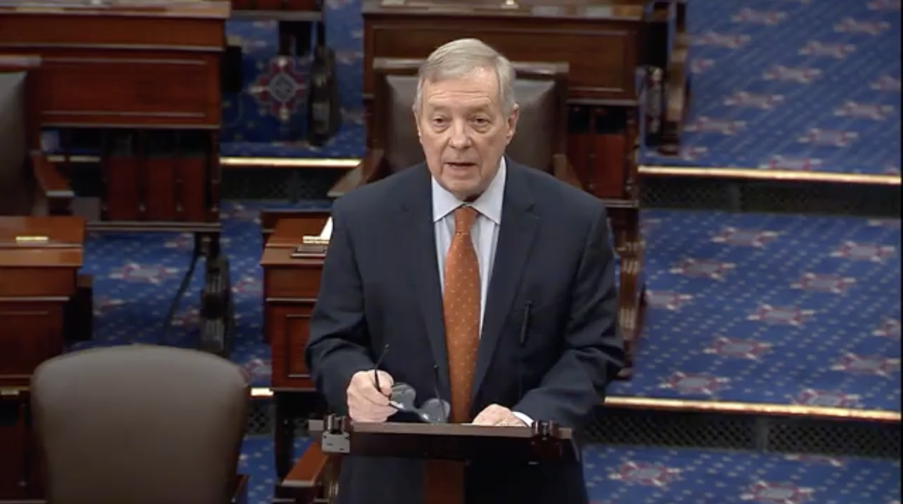 'They Have No Problem Breaking Things': Richard Durbin Calls Out The ...