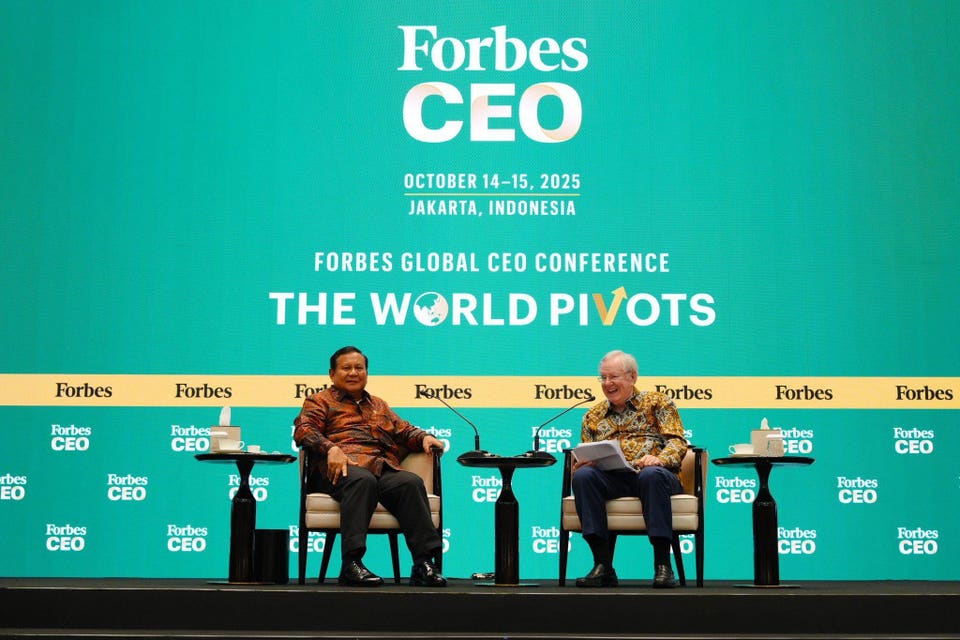 Forbes Global CEO Conference 2025: Indonesian President Prabowo ...