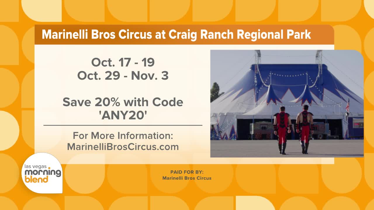 Marinelli Bros Circus Brings the Big Top to Las Vegas